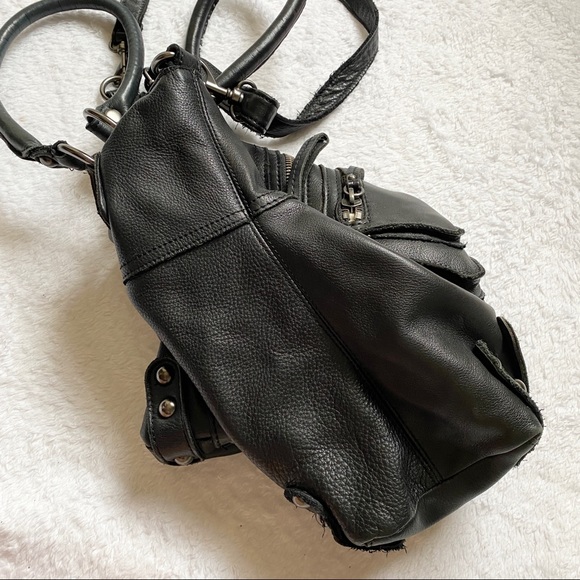 Linea Pelle | Bags | Linea Pelle Dylan Tote Matte Black Leather | Poshmark